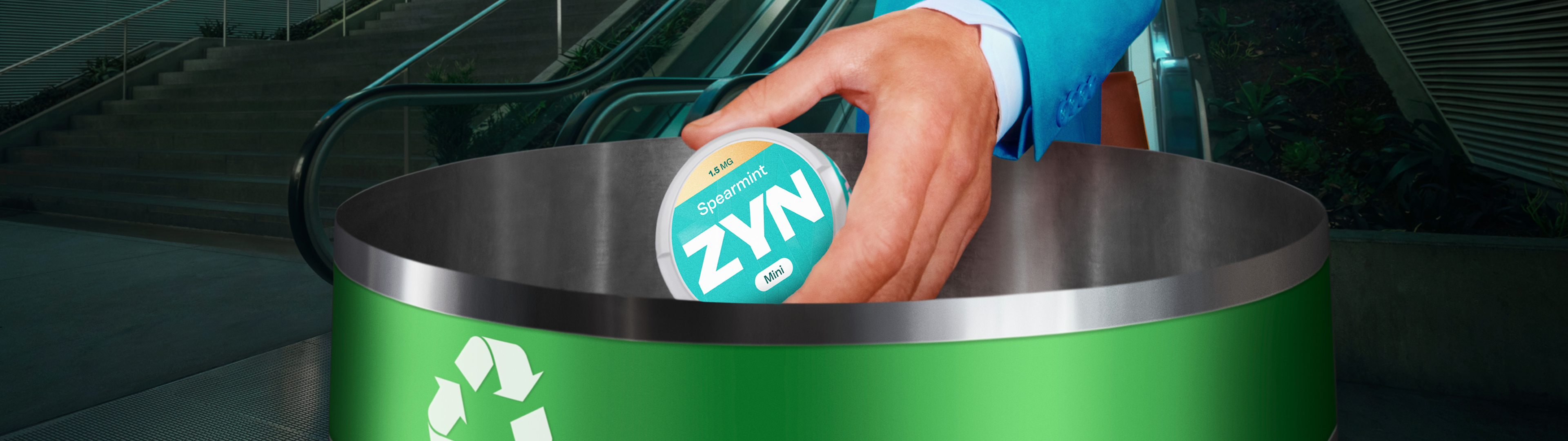 Intructiuni de debarasare si reciclare a pliculetelor ZYN