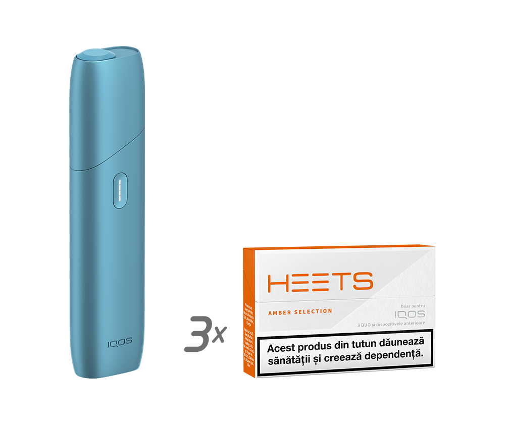 Promo Kit IQOS Originals ONE Turquoise | IQOS România